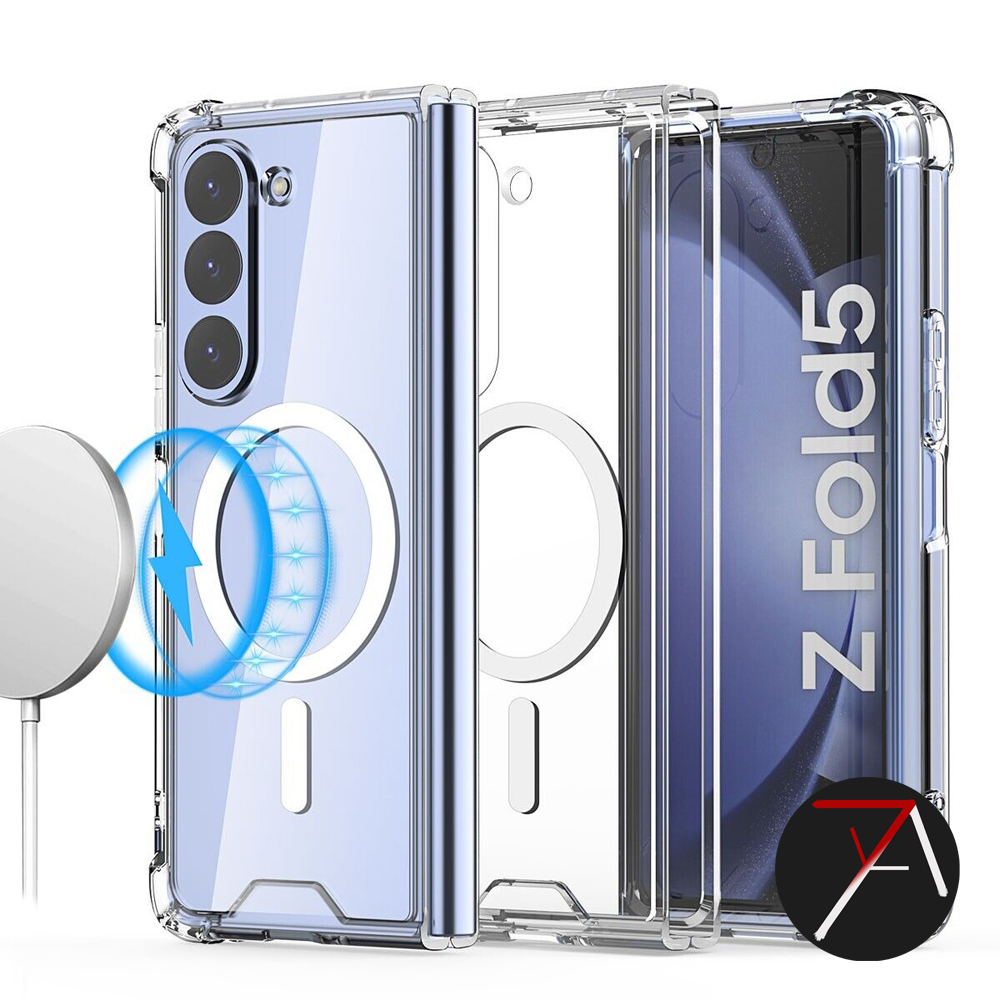 Jual Samsung Galaxy Z Fold 5 Fold5 5G Magsafe Silicone Clear SoftCase ...