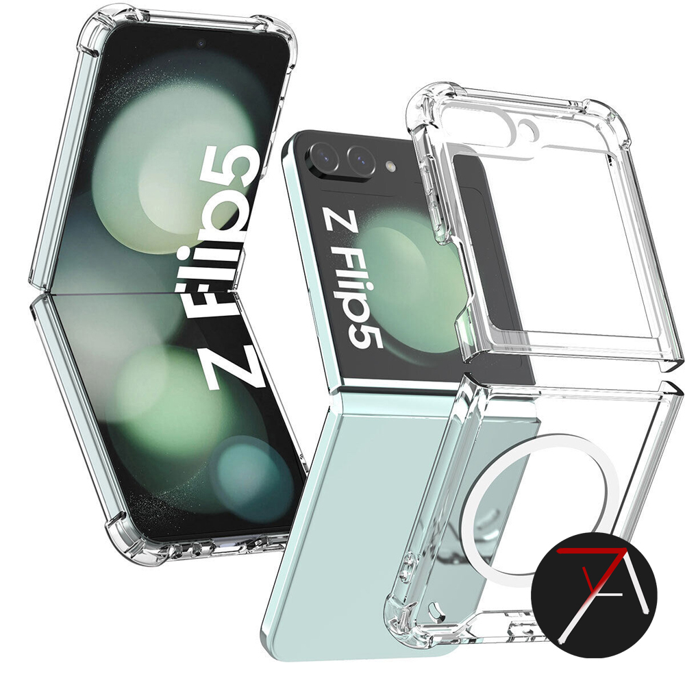 Jual Samsung Galaxy Z Flip 5 Flip5 5G Magsafe Silicone Clear SoftCase ...