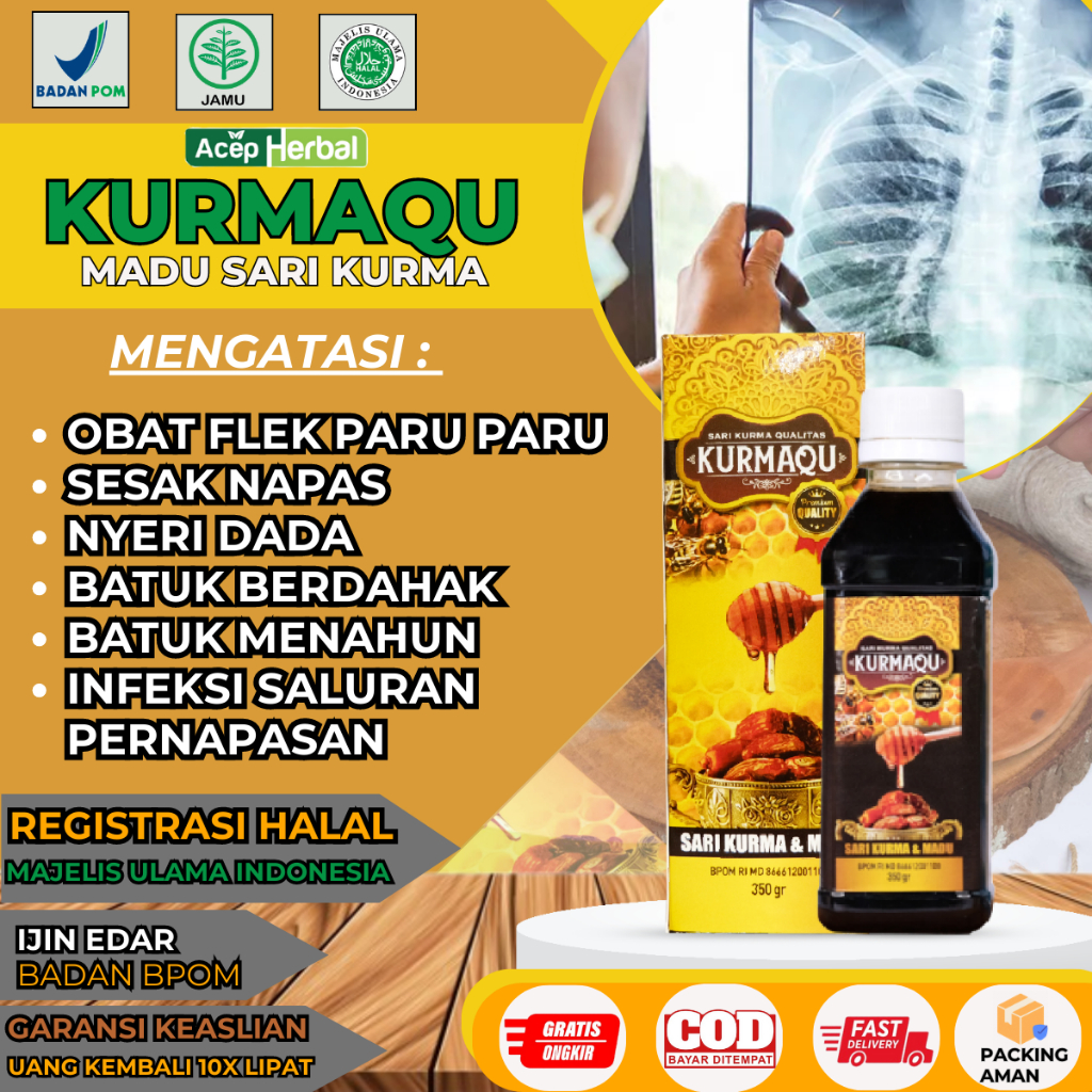 Jual Obat Flek Paru Paru Anak Dewasa Sesak Nafas Asma Bronkitis Madu ...