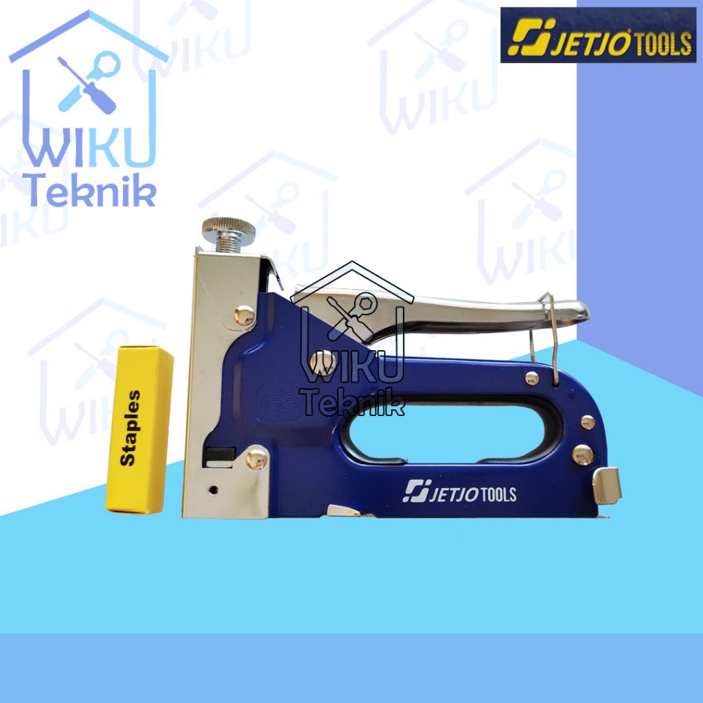 Jual JetJo Staples Stapler Gun Tembak 3in1 6-14 mm Hektar Paku Jok ...