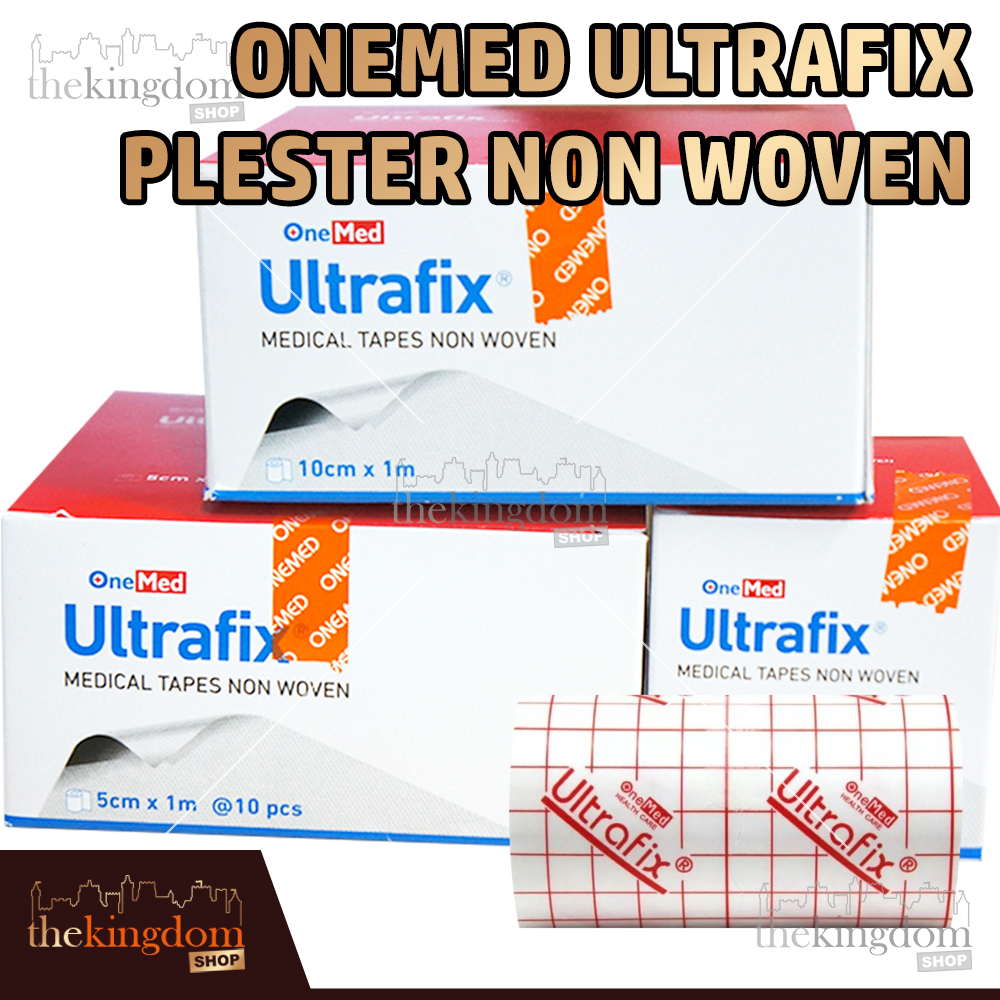 Jual Onemed Ultrafix Plester Non Woven First Aid Perban Plaster Luka P3K | Shopee Indonesia