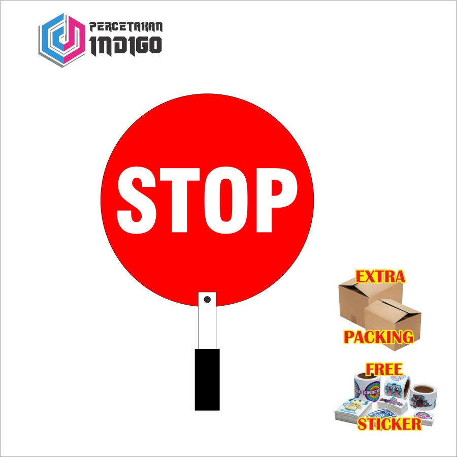 Jual plat alumunium rambu stop/berhenti | Shopee Indonesia