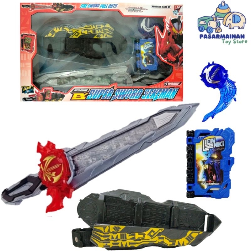 Jual Mainan Senjata Kamen Rider Saber Sword DX Seiken Sworddriver ...