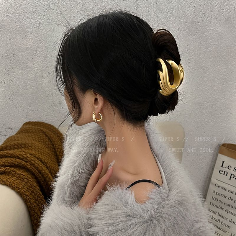 Jual Caliloops Jepit Jedai Rambut Besi Emas Korean Style Wanita Coui ...