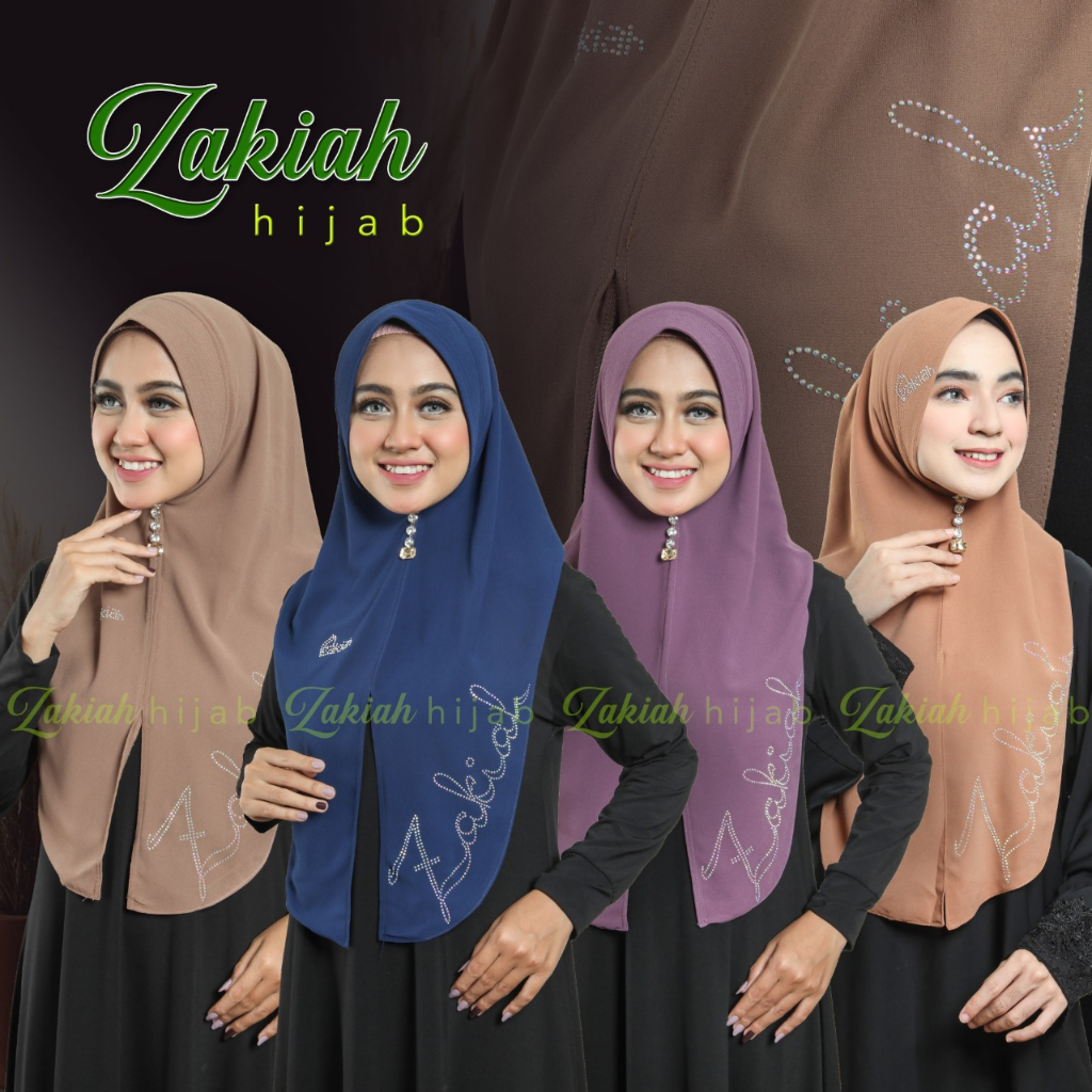 Jual Hijab Hodie Payet Zakiah - Original Brand Zakiah Hijab | Shopee ...