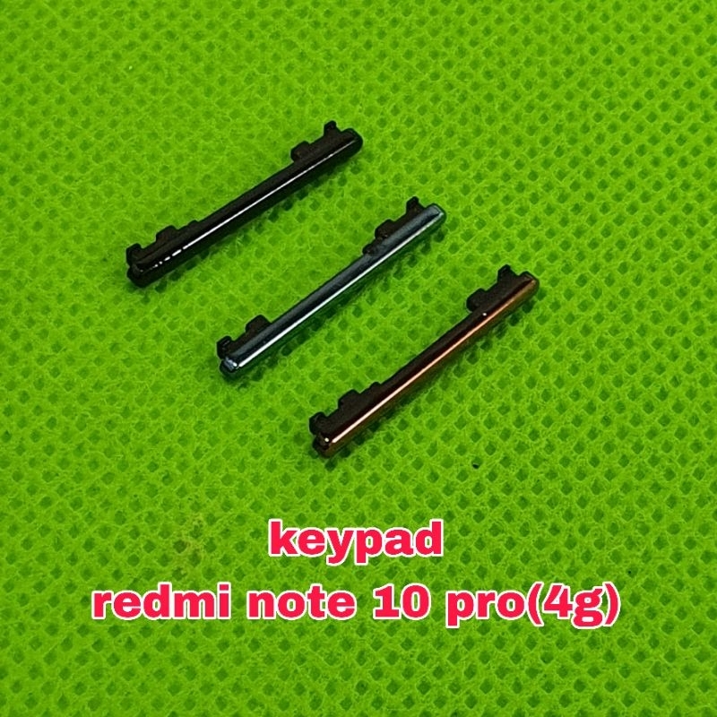 Jual keypad tombol luar volume xiaomi redmi note 10 pro 4G | Shopee ...