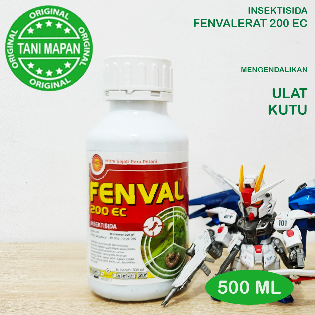Jual FENVAL 200EC - 500 ML (Fenvalerat 200ec) Insektisida | Shopee ...