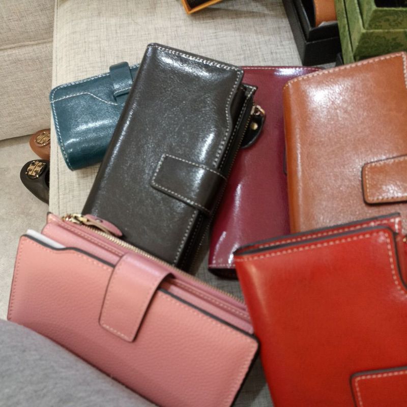 Jual Dompet Panjang RFID KULIT ASLI SAPI IMPORT | Shopee Indonesia