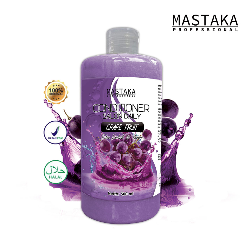 Jual MASTAKA Conditioner Salon Daily GRAPE FRUIT 500 ml | Shopee Indonesia
