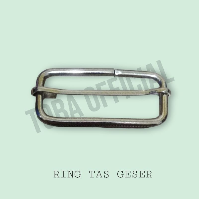 Jual ring tas geser /ring jalan ukuran 4 cm warna nikel | Shopee Indonesia