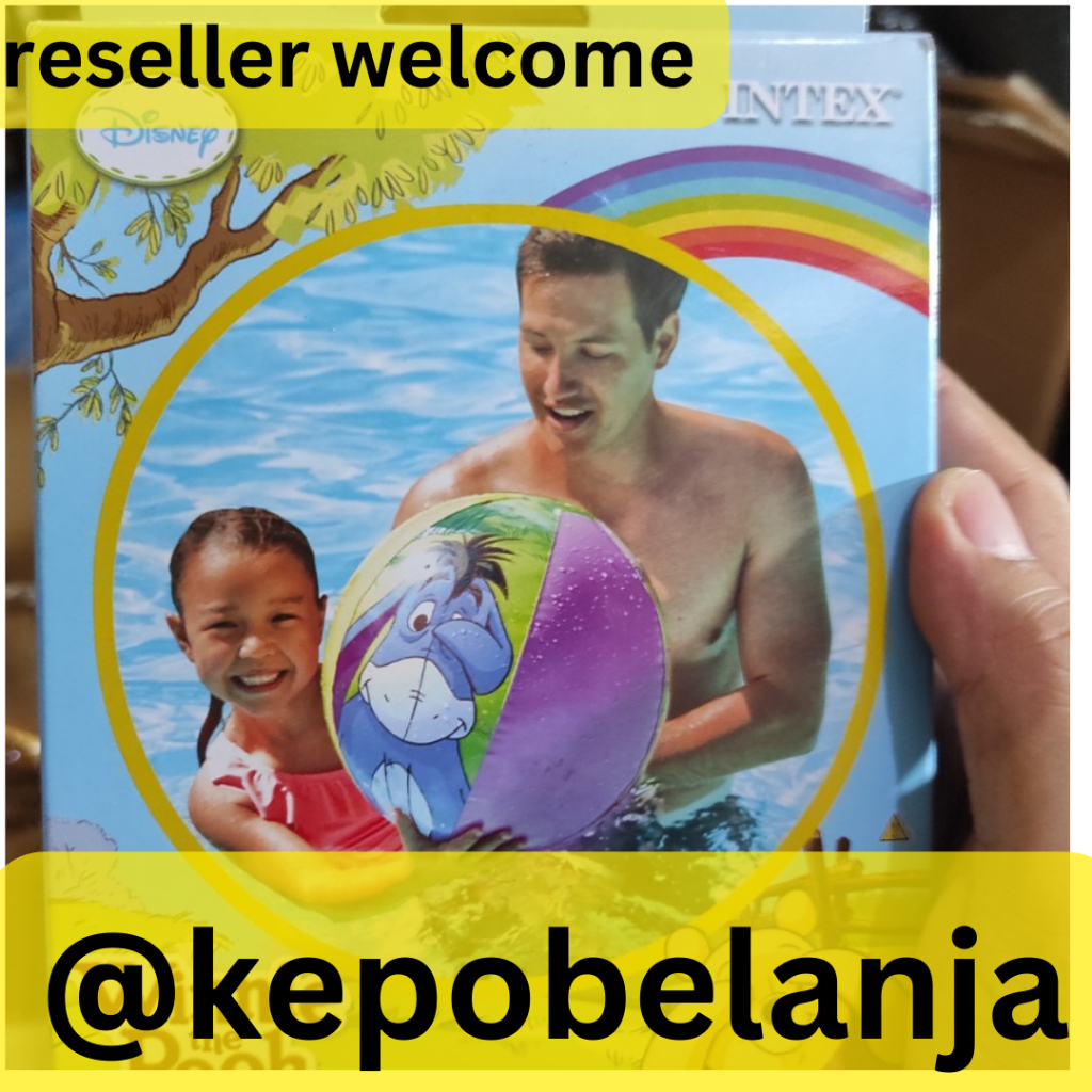 Jual Bola renang pantai disney winnie the POOH beach ball Intex 58025 ...