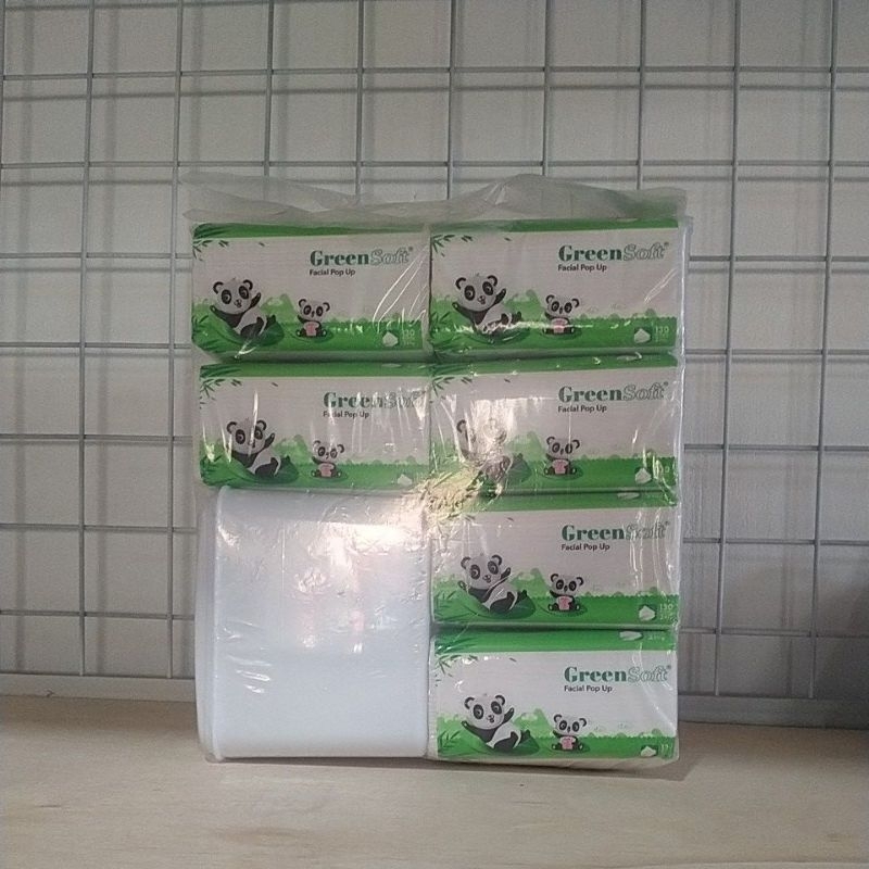 Jual [Free kotak tisu] paket tisu green isi 6pcs | Shopee Indonesia