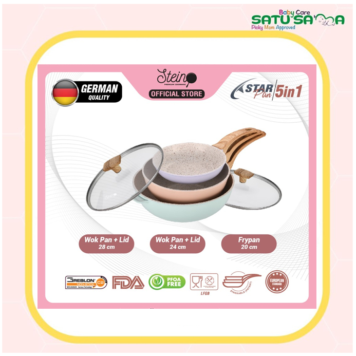 Jual STEIN STAR PAN 5 IN 1 | Shopee Indonesia