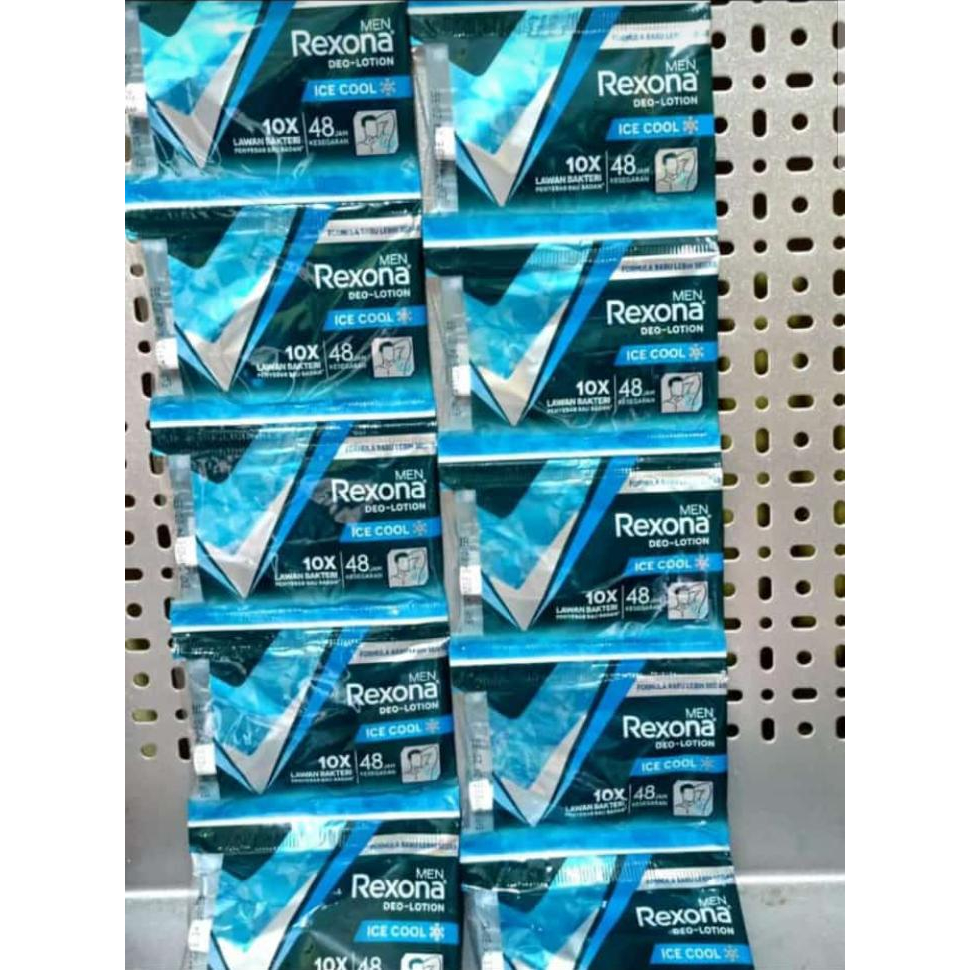 Jual REXONA MEN DOEDORANT SACHET 12 SACHET | Shopee Indonesia