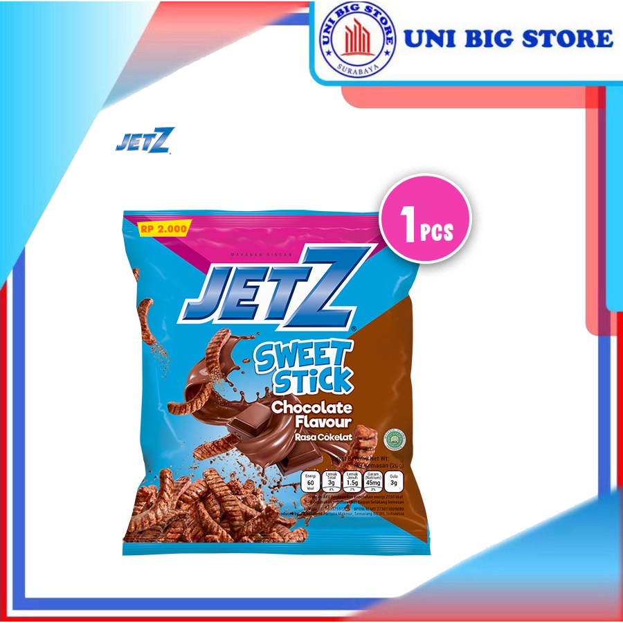Jual Jetz Sweet Stick Chocolate Coklat Stik 18 gr | Shopee Indonesia
