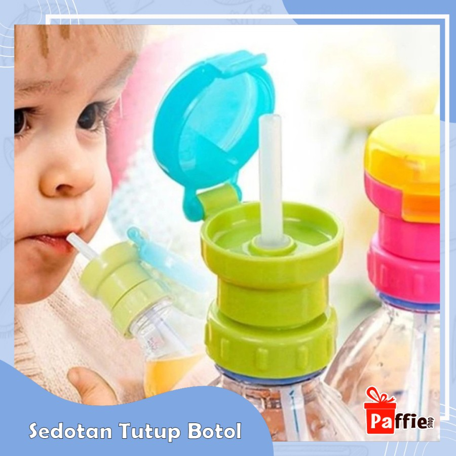 Jual Sedotan Tutup Universal Botol Anti Tumpah Cover Baby Anak Travel ...