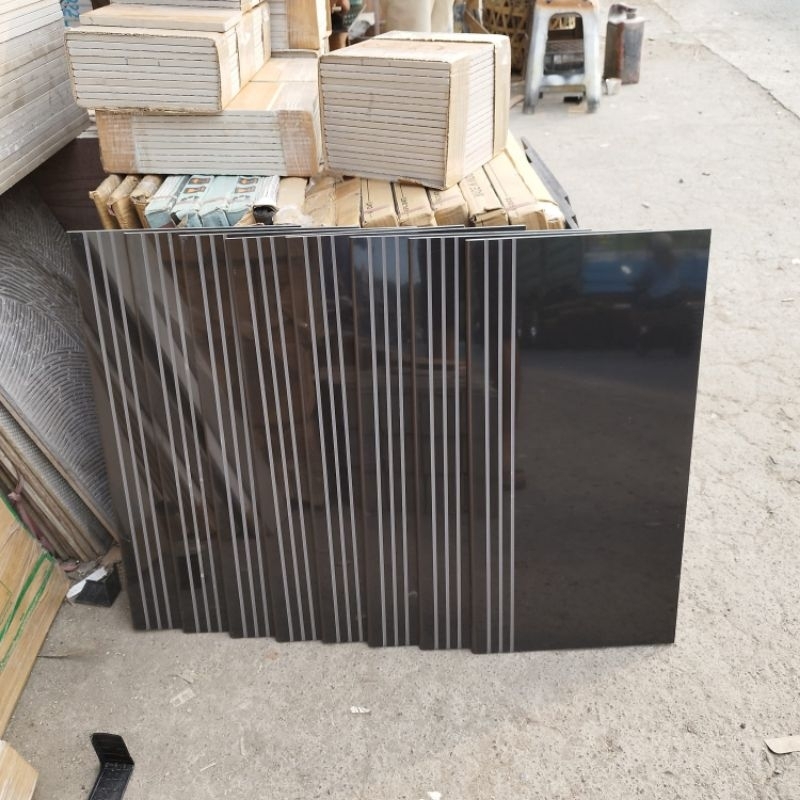Jual granit tangga 30x60 kia super black | Shopee Indonesia