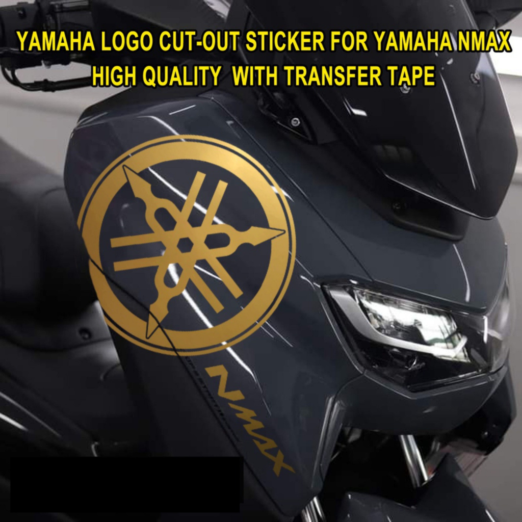Jual STICKER CUTTING logo YAMAHA NMAX FAIRING BODY MOTOR | Shopee Indonesia