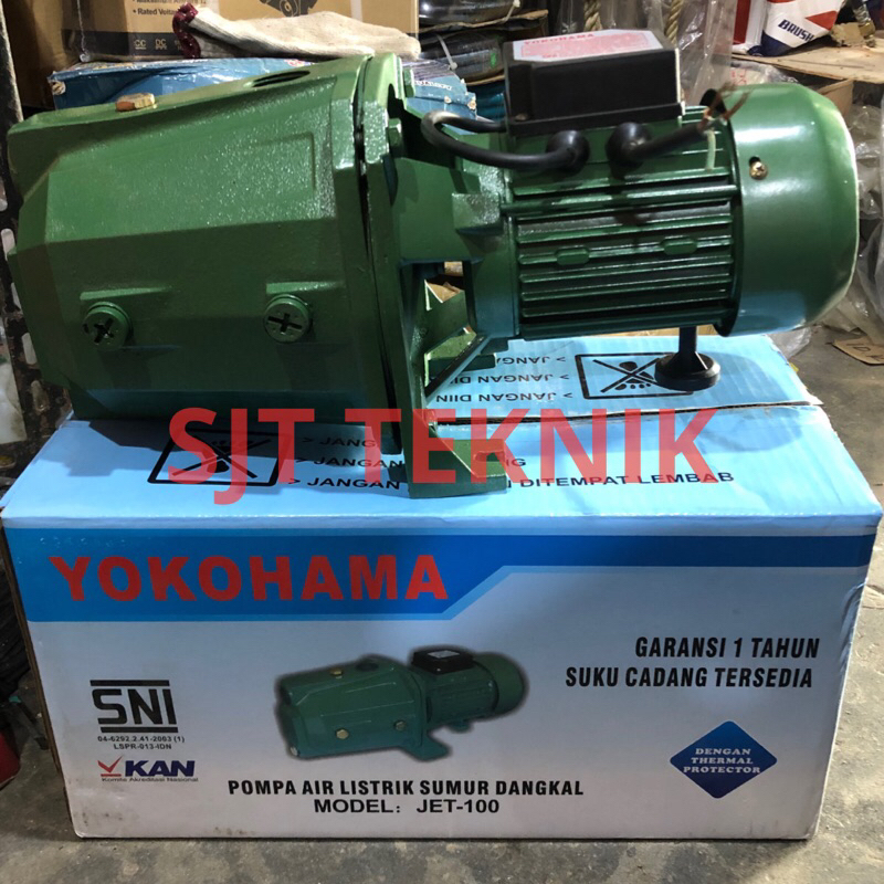 Jual yokohama pompa air semi jet pump yokohama jet 100 mesin pompa air semi jet yokohama jet 100 ...