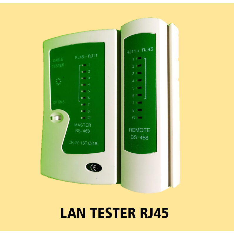Jual LAN Tester Network RJ45 + RJ11 Alat Test Kabel Lan | Shopee Indonesia