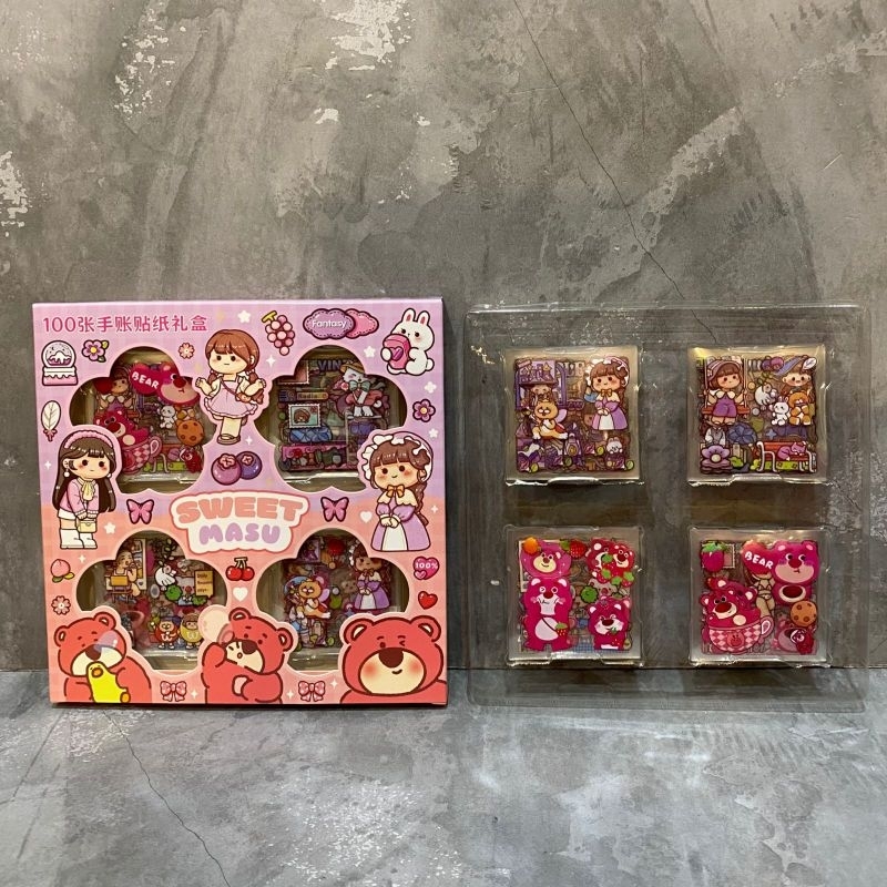 Jual Sticker Masu Lotso Sticker Anti Air Isi 100 Lembar | Shopee Indonesia
