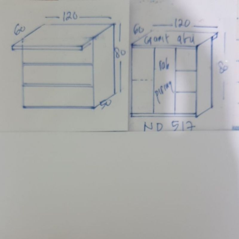 Jual meja island ukuran 120x60x80 top table granit tile abu | Shopee ...