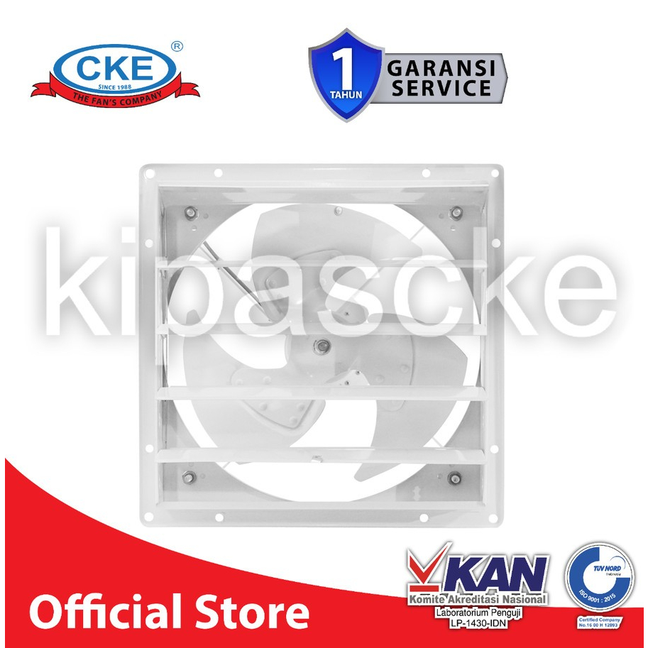 Jual CKE Exhaust Fan Low Noise ESS-35-7D-YL size 14 Inch 1400RPM 220V ...