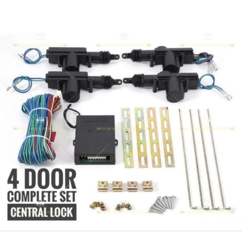 Jual Central Door Lock System/Central Lock 4 pintu universal | Shopee ...