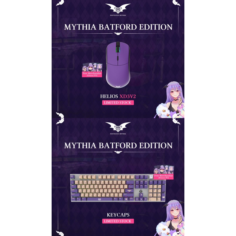 Jual [JUAL RUGI] Keyboard and Mouse Fantech X Mythia Batford Limited ...