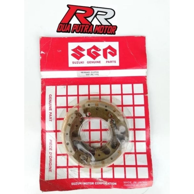 Jual kanpas kampas kopling ganda otomatis original ori suzuki rc80 rc100 rc110 rc 80 100 110 ...
