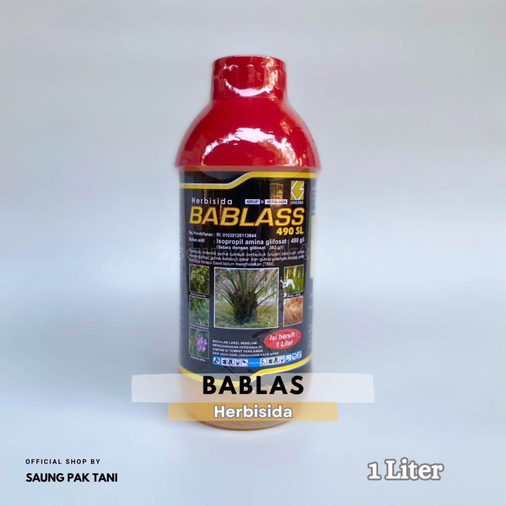 Jual BABLASS 490 SL Herbisida Sistemik /Obat Rumput Liar /Obat Gulma ...