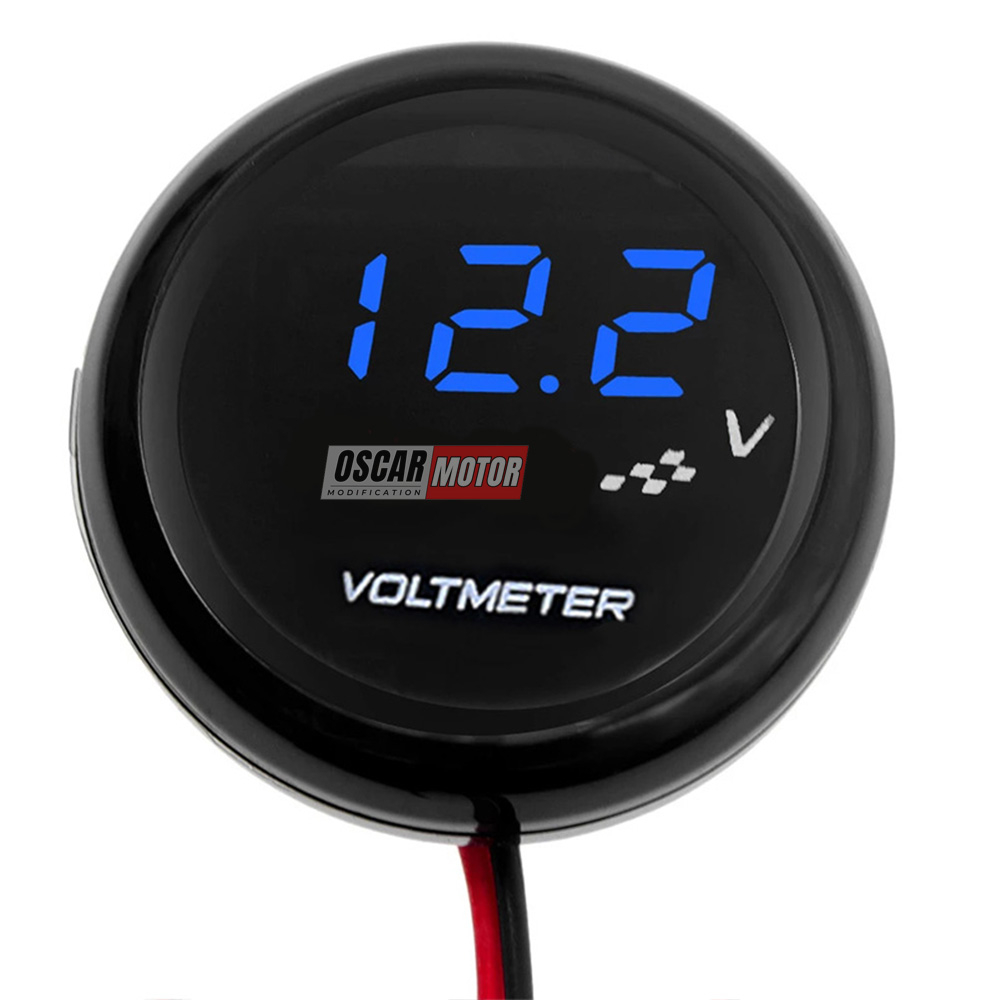 Jual VOLTMETER DIGITAL NEW DESIGN WATERPROOF ULTRA THIN PENGUKUR AKI 6557 | Shopee Indonesia