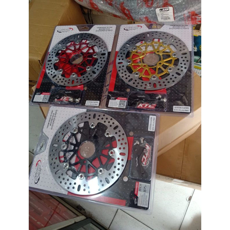Jual DISC BRAKE PIRINGAN CAKRAM DEPAN KTC FIZ R JUPITER Z VEGA R UKURAN ...