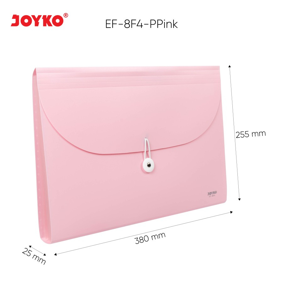 Jual Joyko Expanding File EF-8F4 Map Expanding Warna Pastel Map Ukuran ...