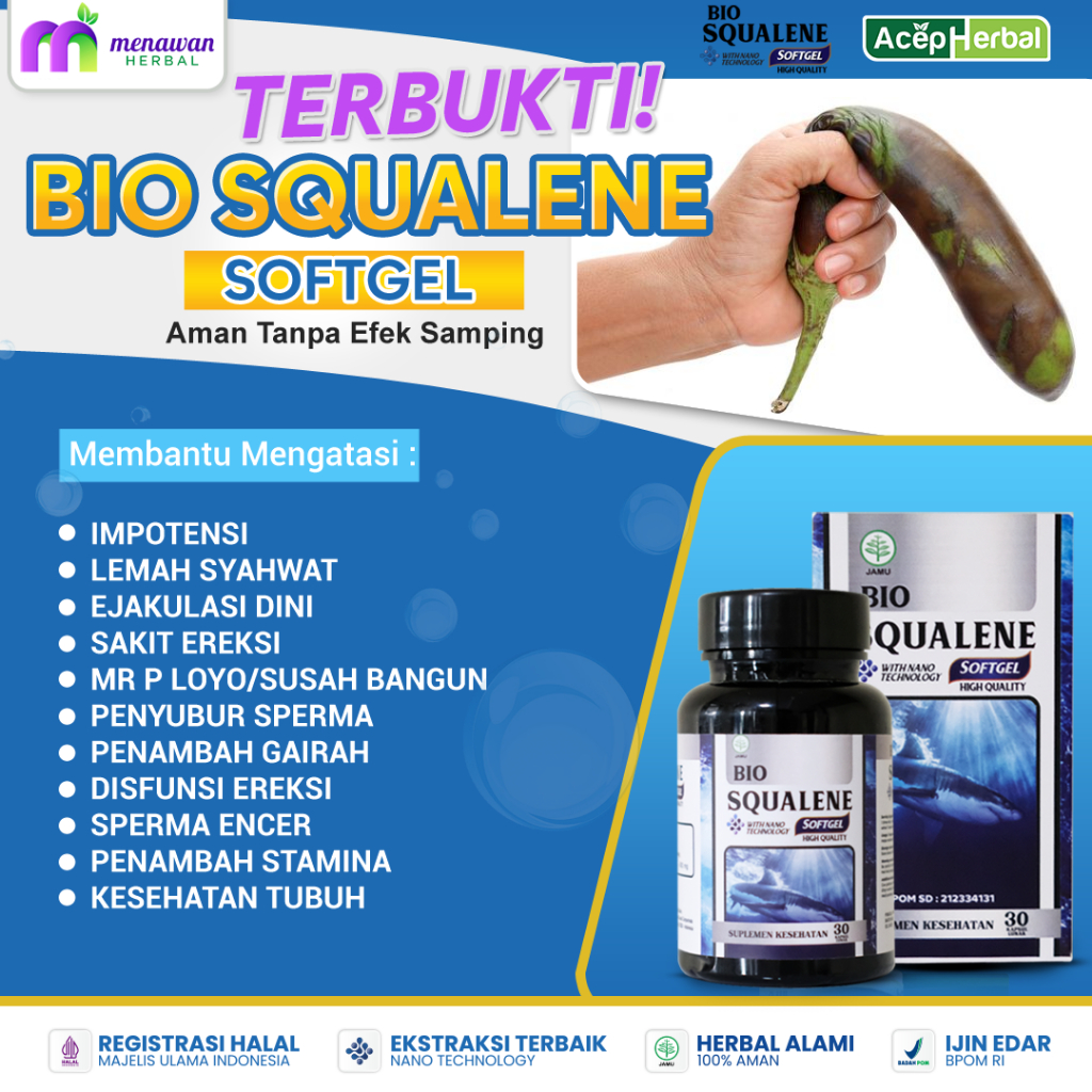 Jual Bio Squalene - Obat Impotensi dan Lemah Syahwat Mr P Loyo Eja ...