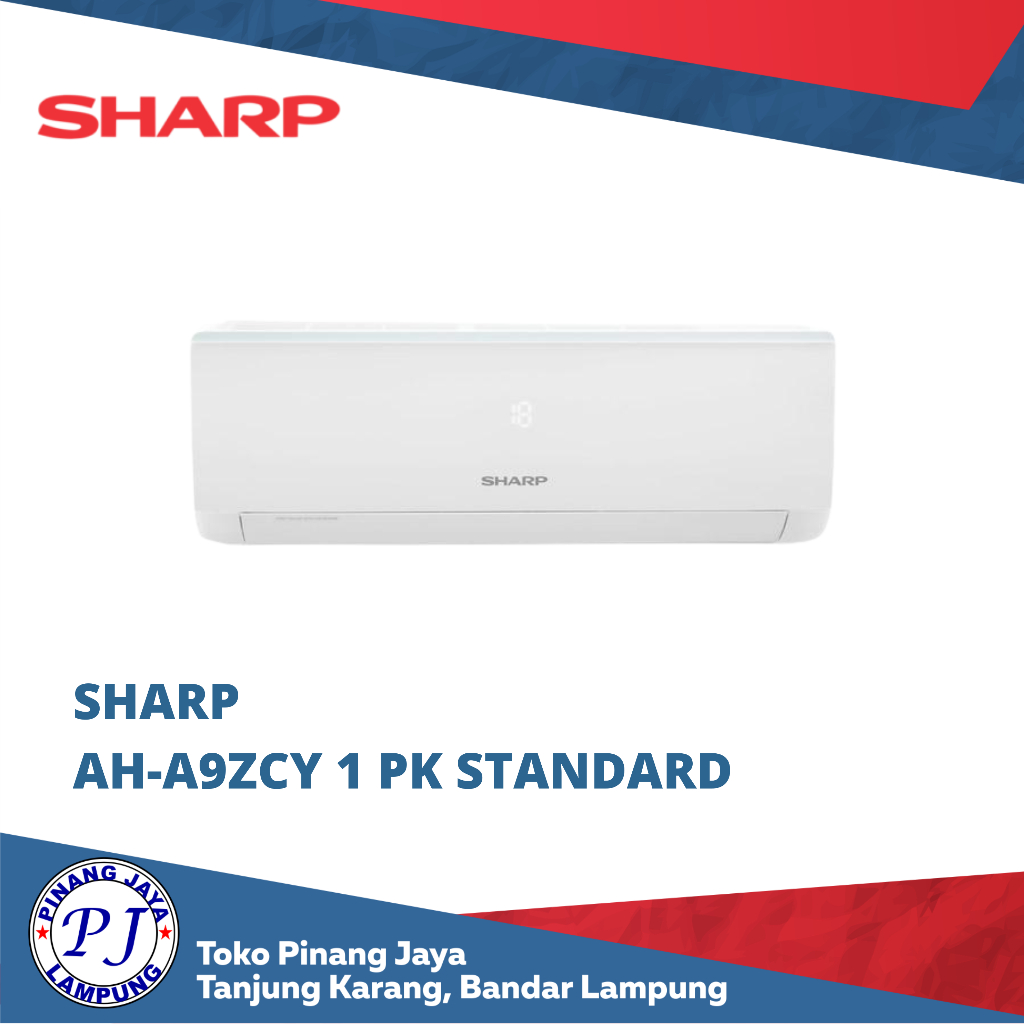 Jual AC SHARP 1 PK AH-A9ZCY/N LOW WATT- GARANSI RESMI FREE VACUUM ...