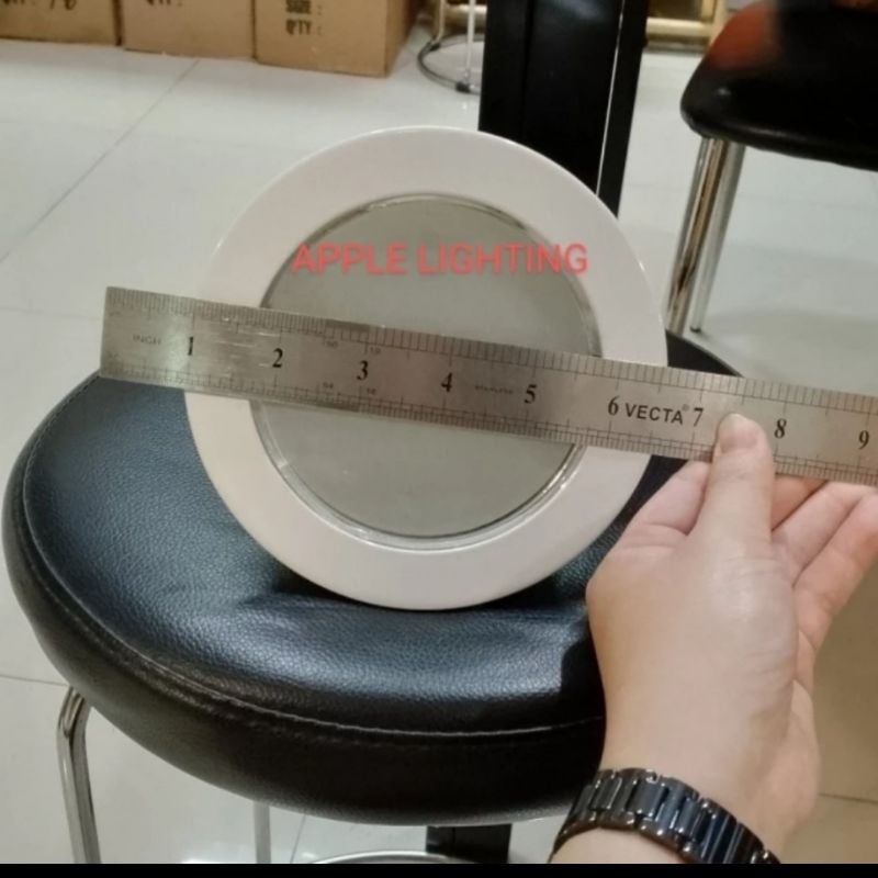 Jual KAP DOWNLIGHT 4 INCH KACA PUTIH KAKI 2 FITTING E.27 | Shopee Indonesia