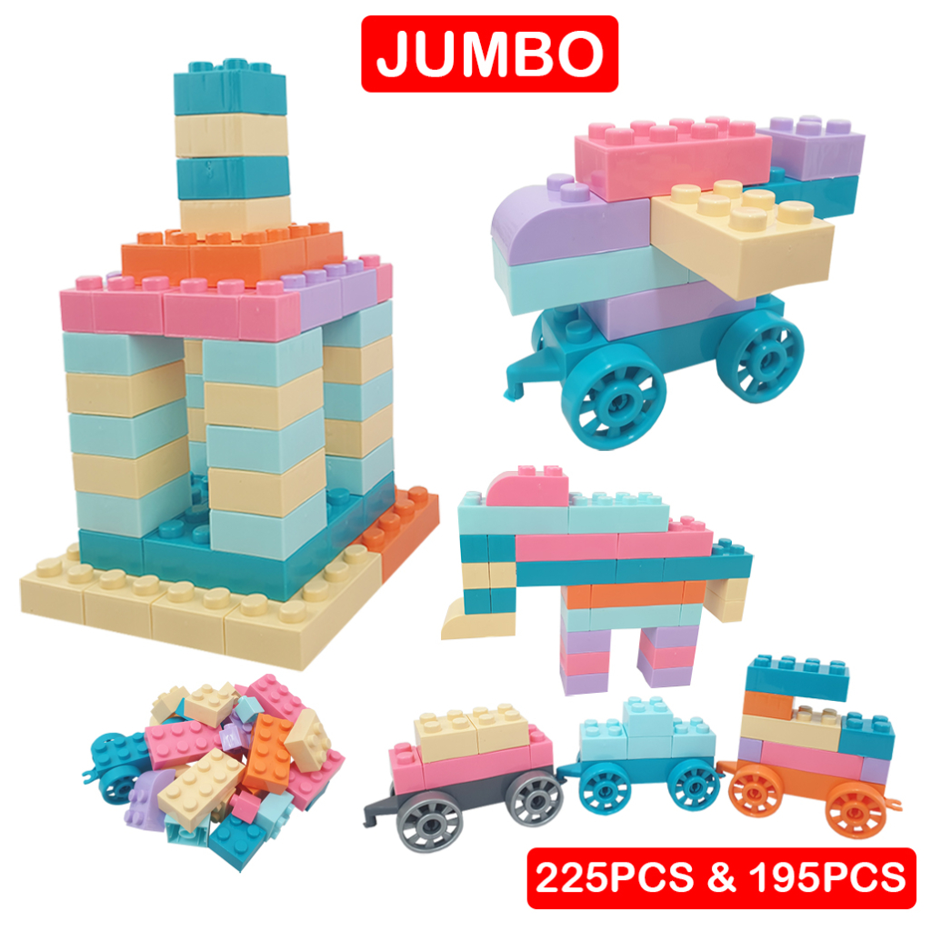 Jual ISI 50 PCS Mainan Edukatif Anak Balok Susun Pipa / Mainan Anak ...