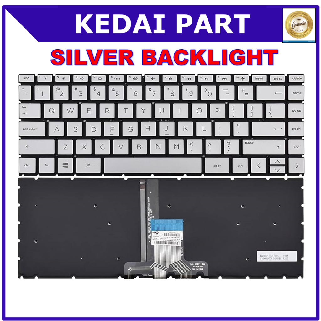 Jual Keyboard Hp Pavilion 14-CK 14DF 14-DG 14DG 14-DH 14DH 14-DK 14DK ...