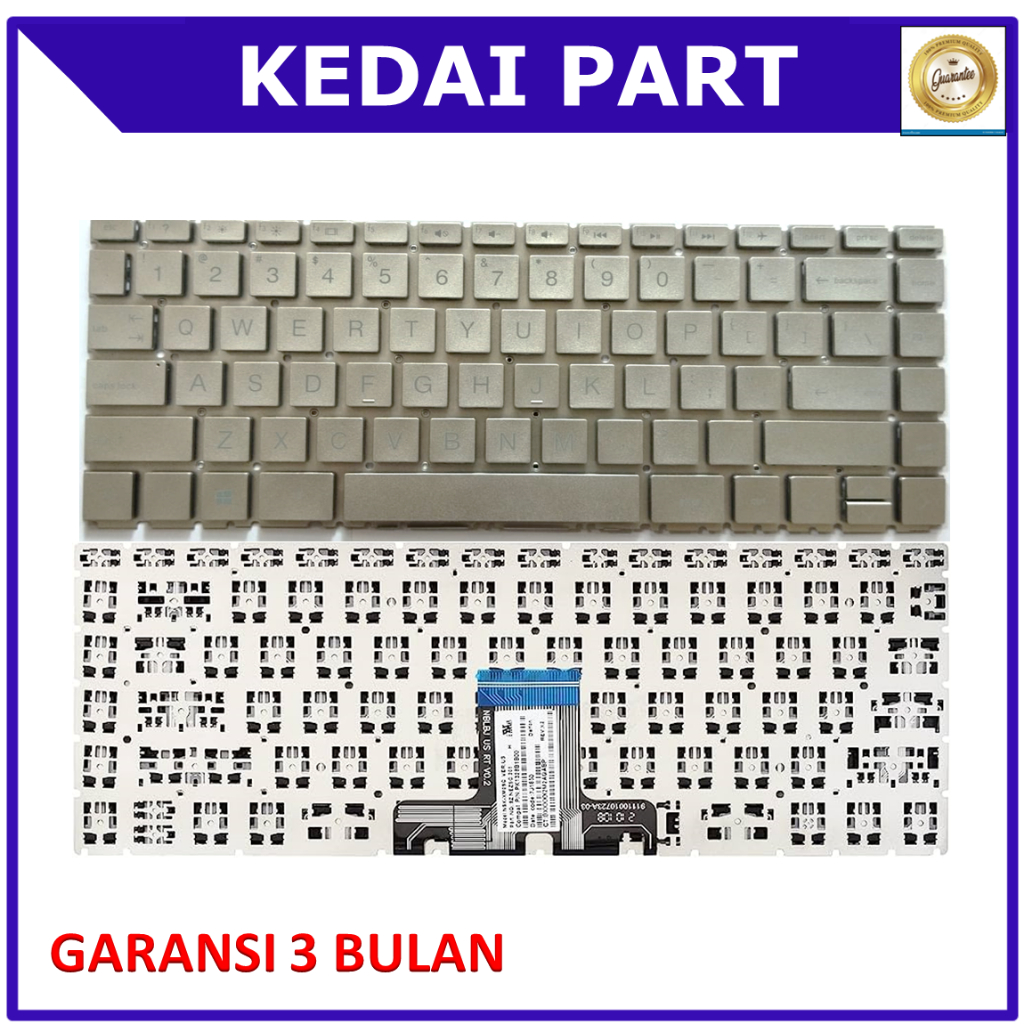Jual Keyboard Hp Pavilion 14-CD 14-BA 14BA 14BF 14M-CD 14Q-CS TPN-Q207 ...