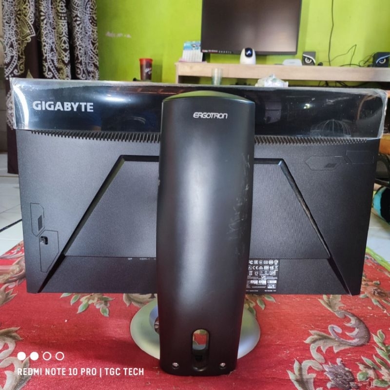 Jual Bracket Kaki Monitor Rotasi Ergotron Neo Flex LCD stand Vertikal ...