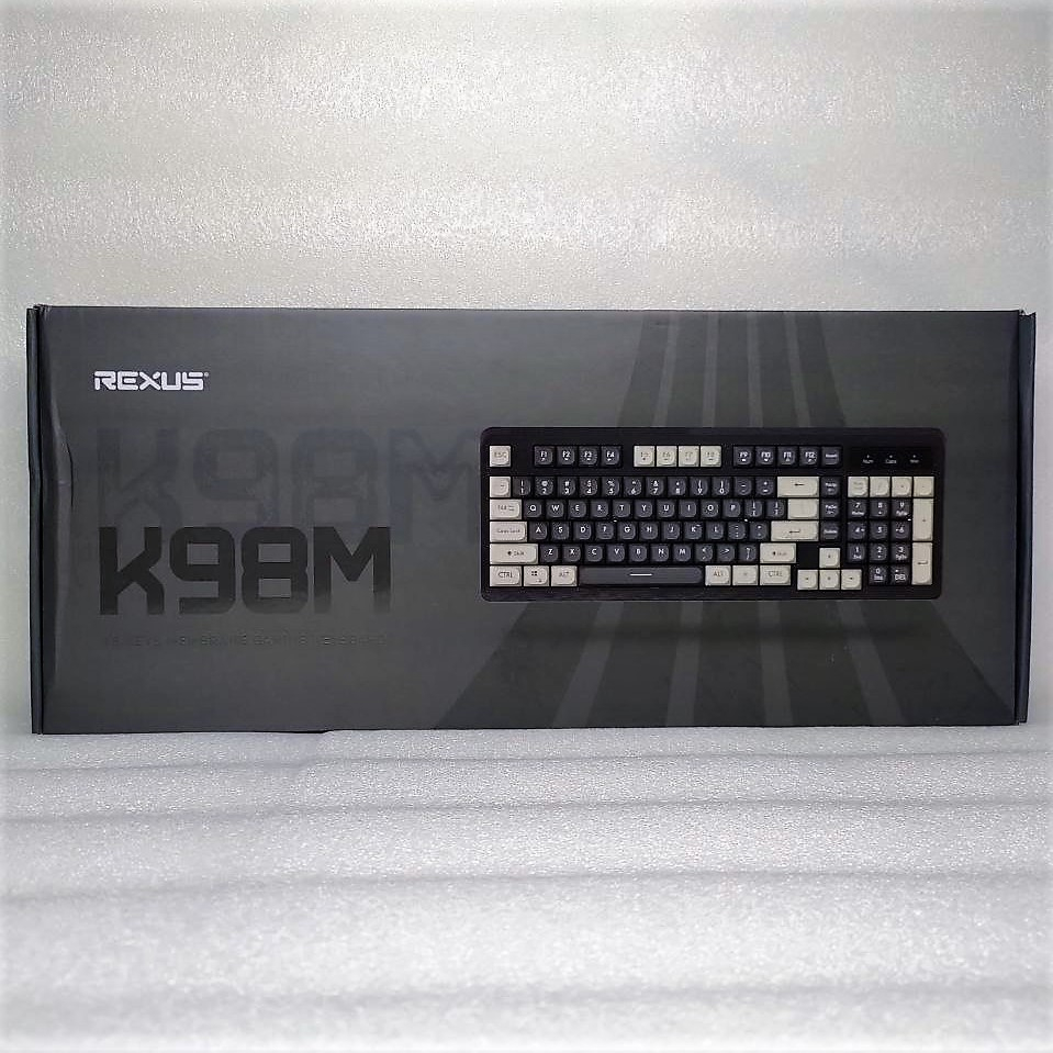 Jual Keyboard Gaming Membrane RGB Rexus Battlefire K98M | Shopee Indonesia