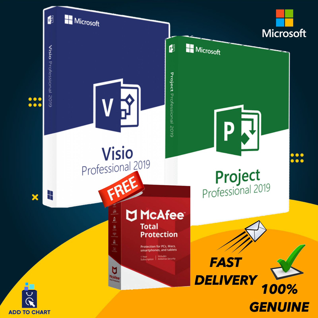 Jual Visio / Project 2021 / 2019 / 2016 Professional ORIGINAL | Shopee ...