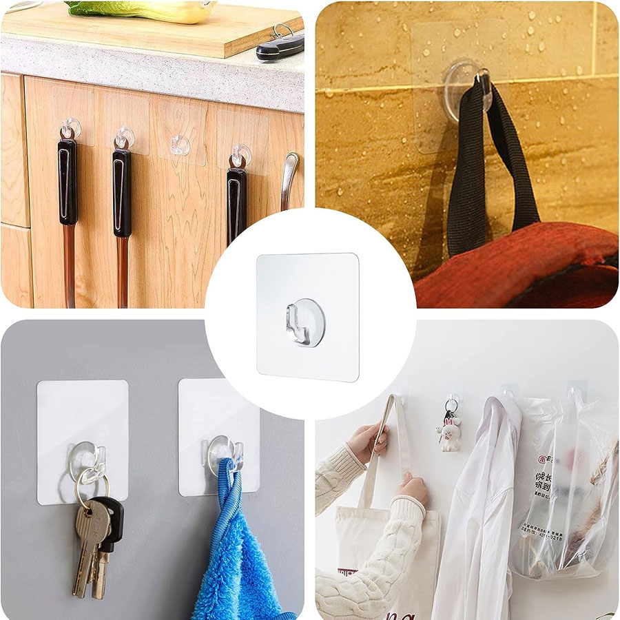 Jual [Hook L ] Tempelan Dinding Gantungan Bingkai Foto Kunci Hook ...