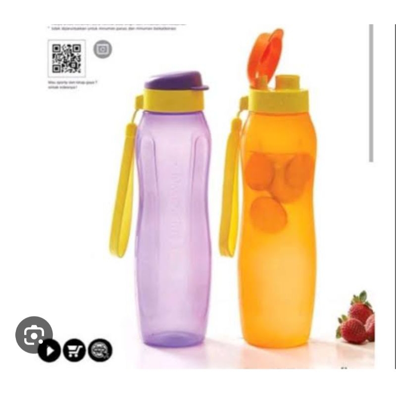 Jual Eco bottle 1 liter botol minum 1Liter Tupperware harga eceran ...