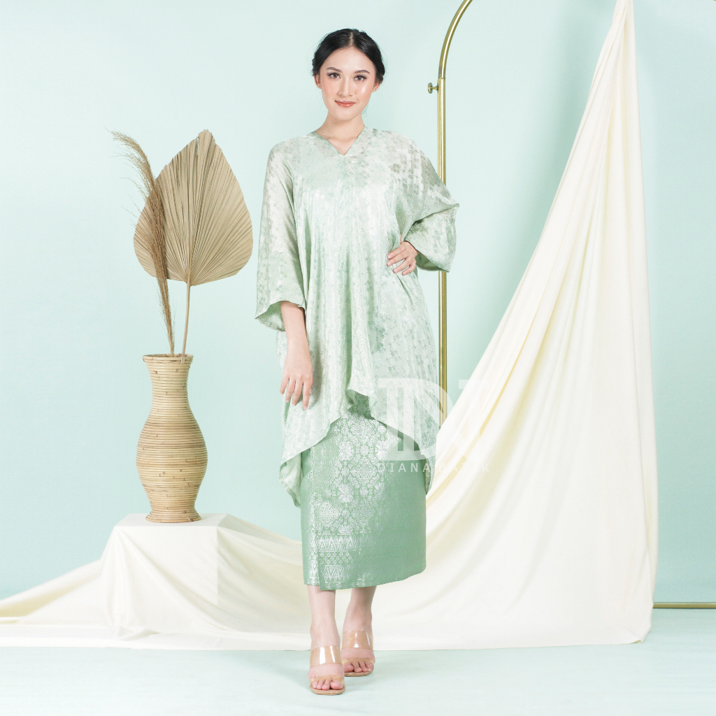 Jual Diana Batik - ATASAN BLOUSE ARUNA POLOS | Kaftan Tunik | Tunik ...