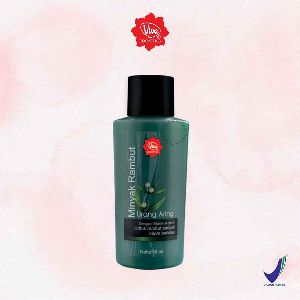 Jual VIVA Minyak Rambut Urang Aring for Black Shine Hair with Vit A & F ...