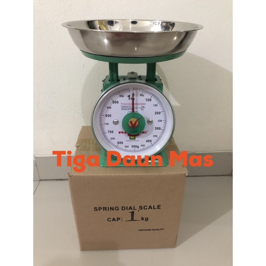 Jual Timbangan Renhe Kapasitas 1 Kg / Timbangan Manual Kualitas Vietnam 1Kg | Shopee Indonesia