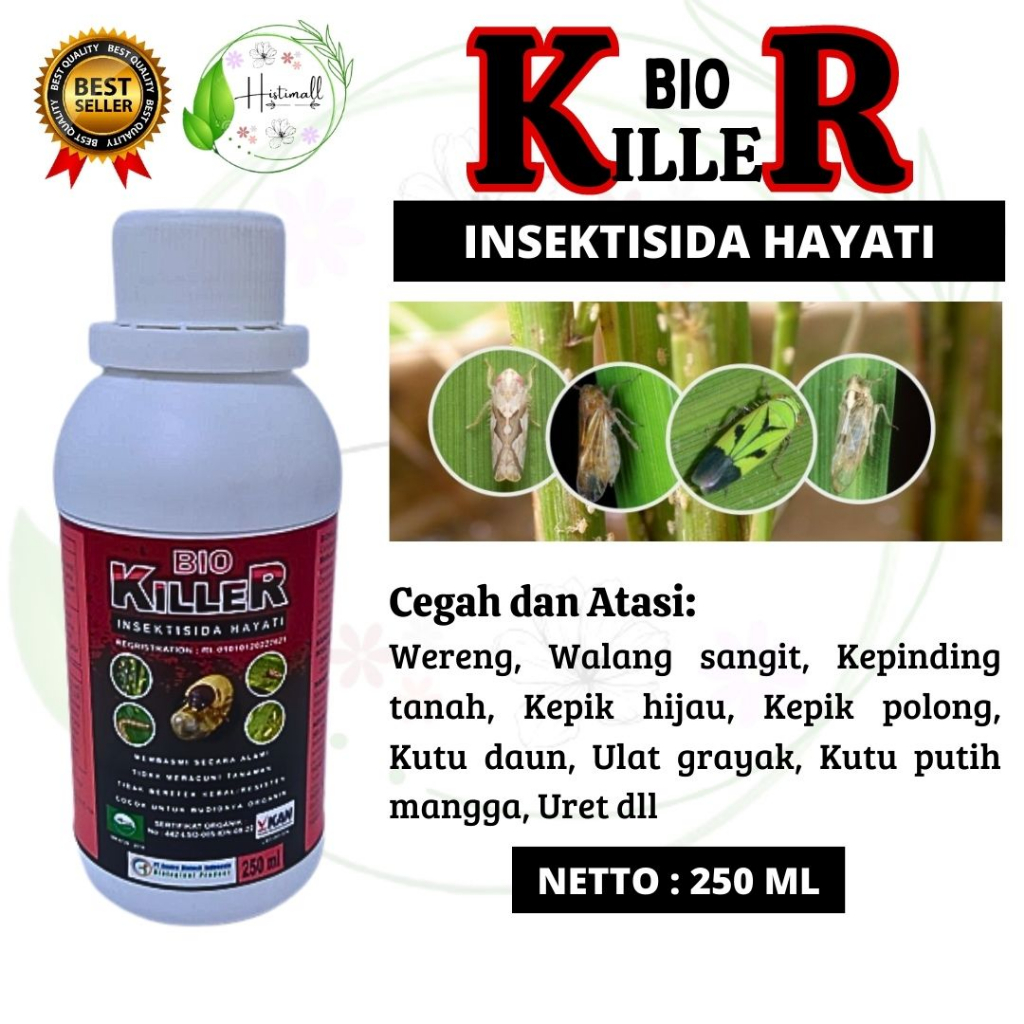 Jual Obat Hama untuk KUTU DAUN, Pupuk dan Obat Hama BIO KILLER untuk ...