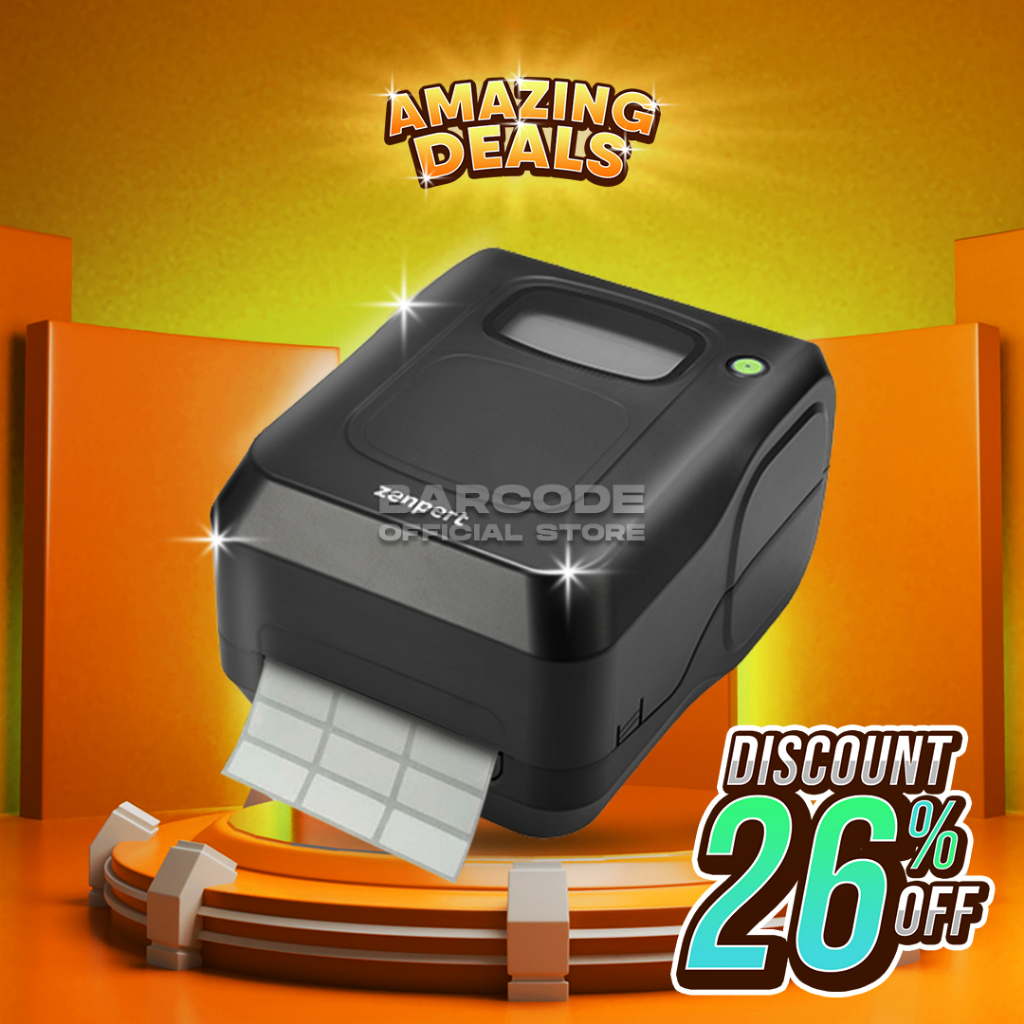 Jual Barcode Termal Printer Zenpert 4T520 Cetak Hangtag Label Harga ...